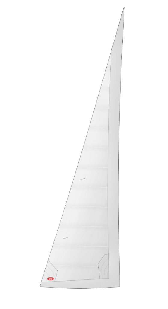 Cross Cut Self Tacking Cruising Headsail - Kemp Sails